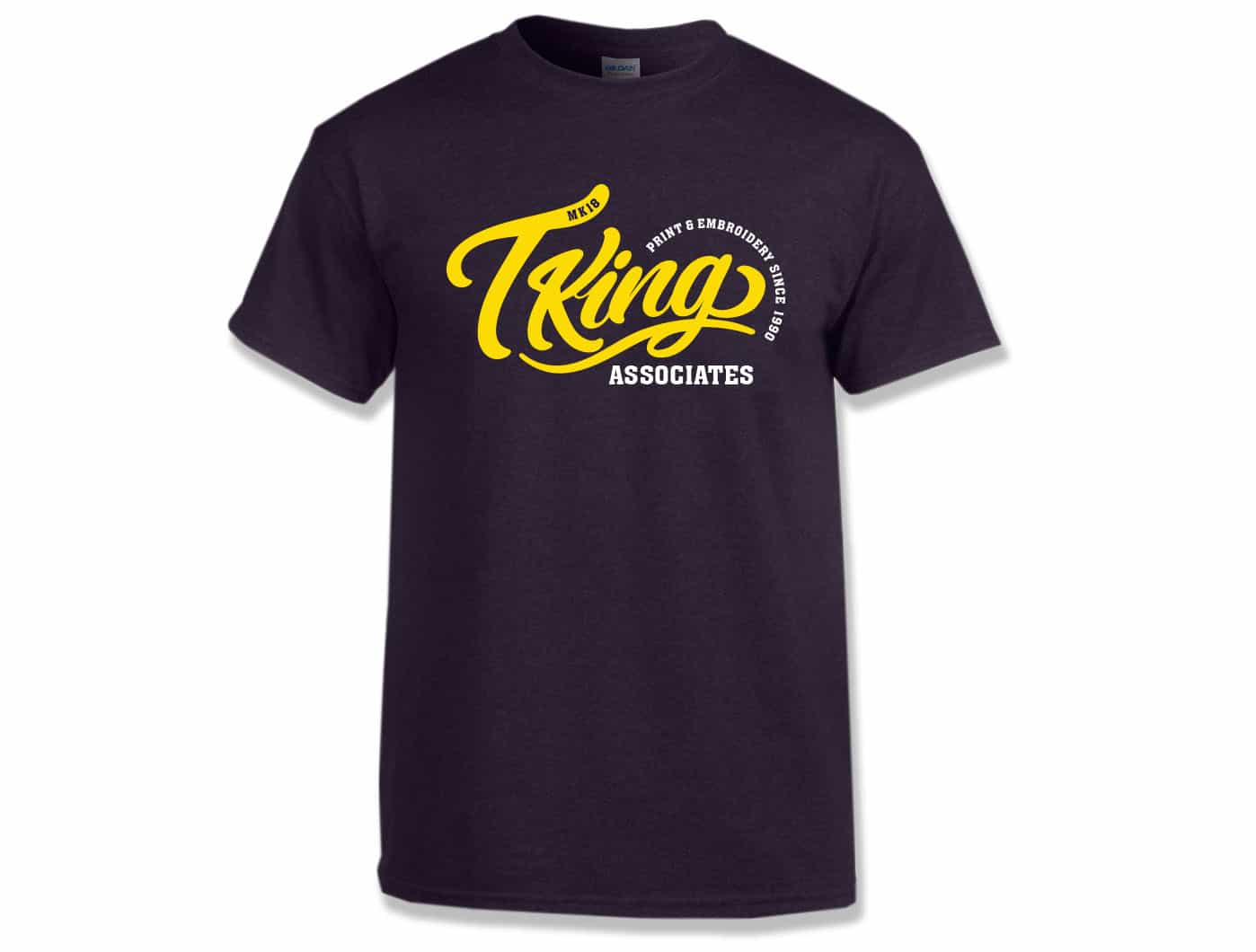 Round Neck Purple T Shirt Articles Teller